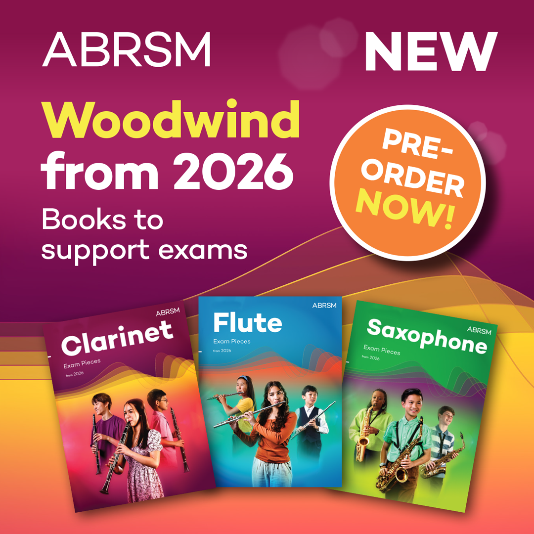 ABRSM Woodwind Syllabus from 2026 | Forwoods ScoreStore