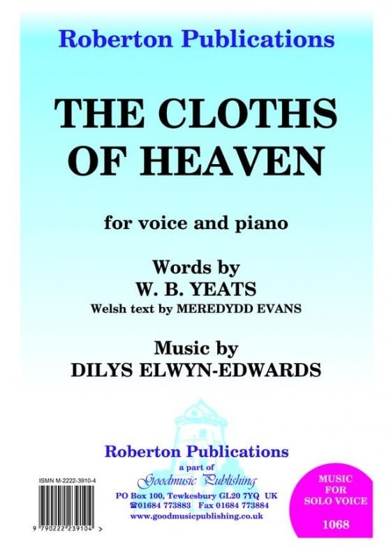 Elwyn-Edwards: Cloths Of Heaven published by Roberton | Forwoods ScoreStore