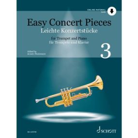 Easy Concert Pieces 2 - Trumpet published by Schott (Book/Online Audio ...