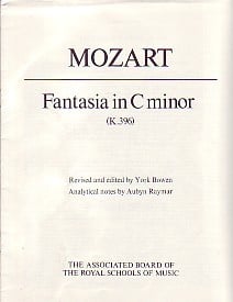 Mozart: Fantasia in C Minor K396 for Piano published by ABRSM ...