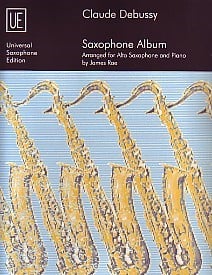 Debussy Saxophone Album published by Universal Edition | Forwoods ...