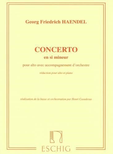 Forwoods ScoreStore | Handel: Concerto in B Minor for Viola published ...