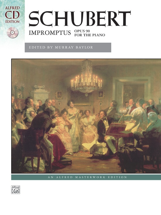 Schubert: Impromptus D899 Opus 90 for Piano published by Alfred (Book ...