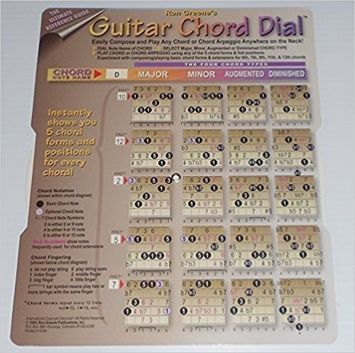 Greene: The Guitar Chord Dial published by Music Dials | Forwoods ...