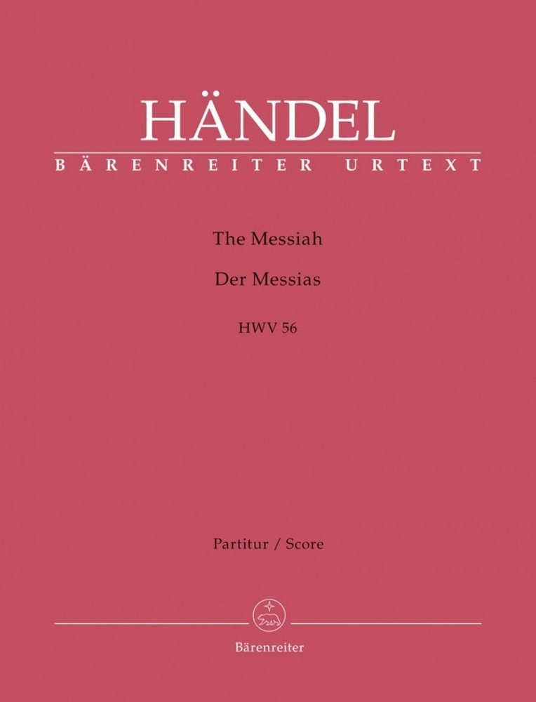 Handel: Messiah published by Barenreiter - Full Score (Paperback ...