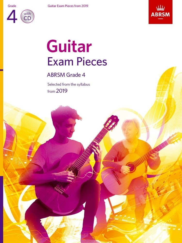 ABRSM Guitar Exam Pieces from 2019 Grade 4 (Book & CD) | Forwoods ...