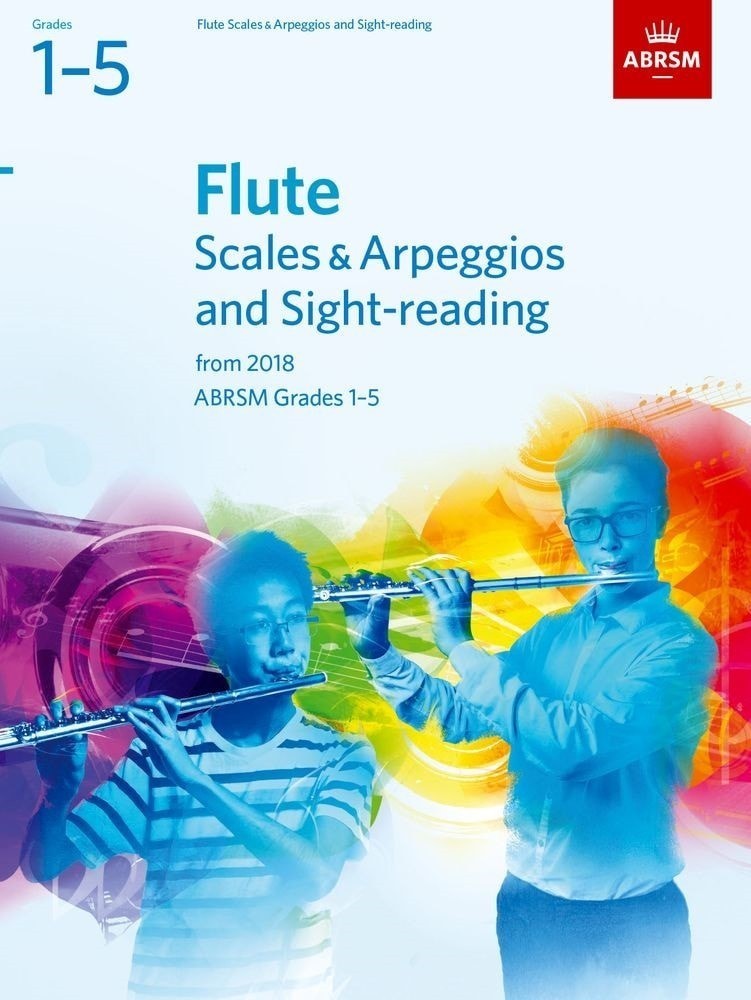 ABRSM Scales & Arpeggios and Sight-Reading Grade 1 to 5 for Flute from ...