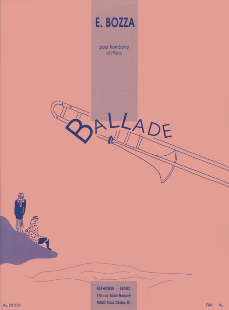 Bozza: Ballade for Trombone & Piano published by Leduc | Forwoods ...