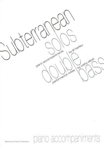 Subterranean Solos Piano Accompaniment for Double Bass published by ...