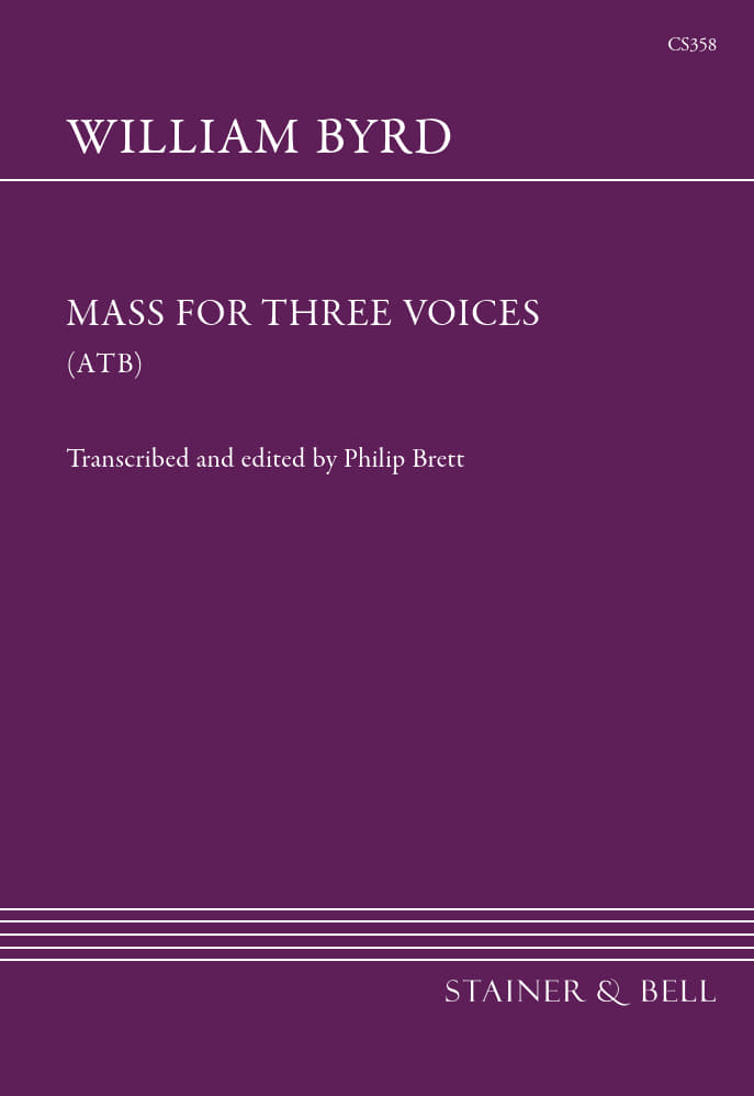 Byrd: Mass for Three Voices published by Stainer and Bell | Forwoods ...