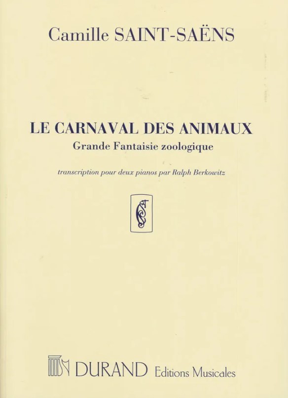 Forwoods ScoreStore | Saint-Saens: Carnival of the Animals for Two ...