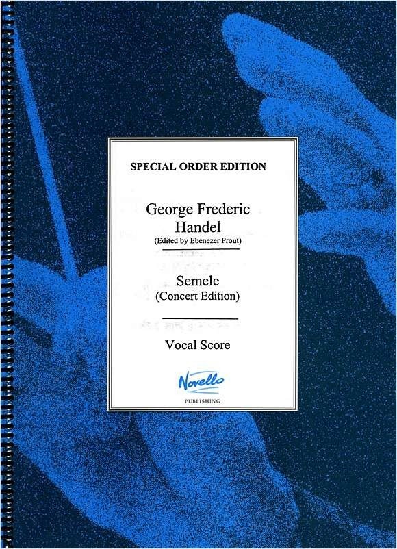 Handel: Semele (Abridged Edition) published by Novello - Vocal Score ...