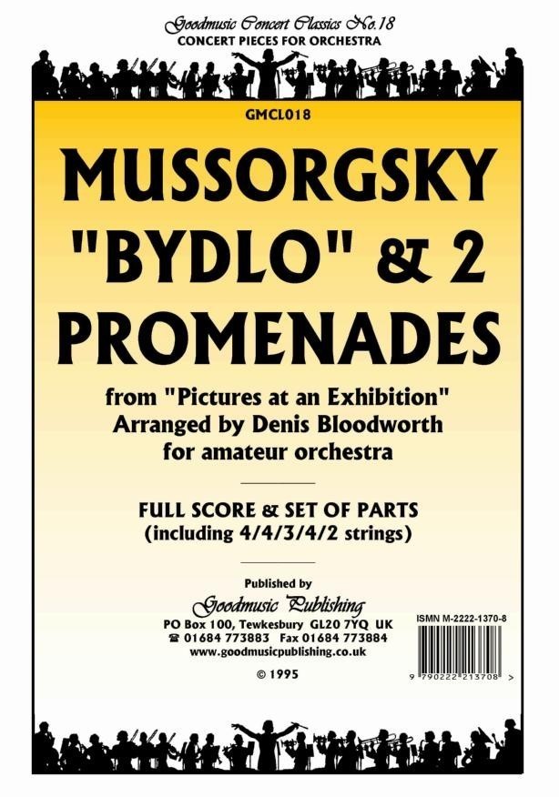 Mussorgsky: Bydlo & Two Promenades Orchestral Set published by ...