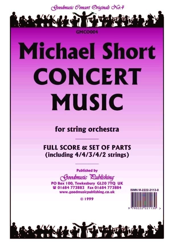 Short: Concert Music for Strings Orchestral Set published by Goodmusic ...