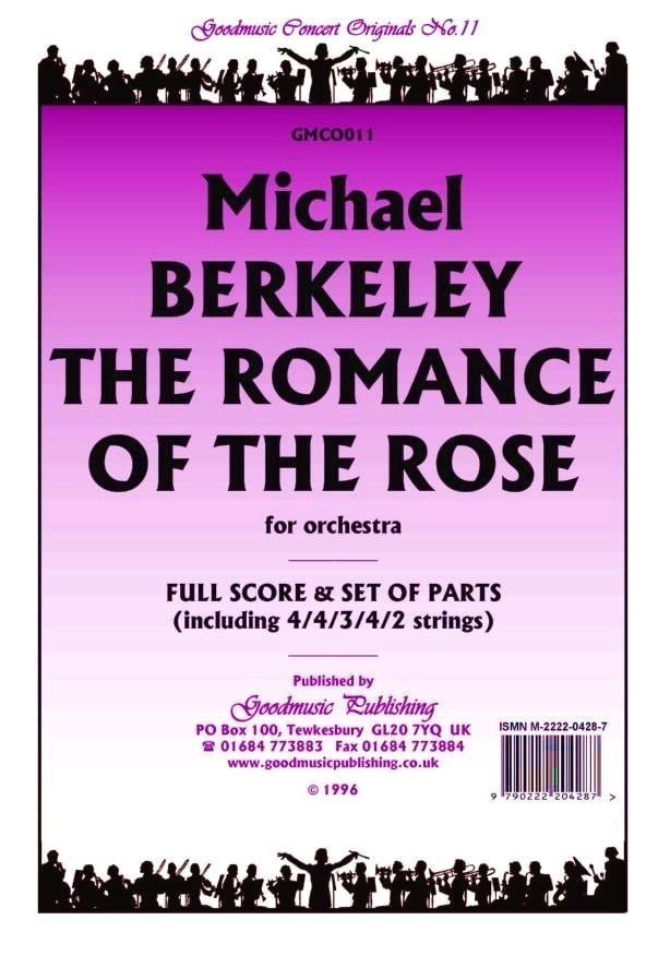 Forwoods Scorestore Berkeley Romance Of The Rose Orchestral Set