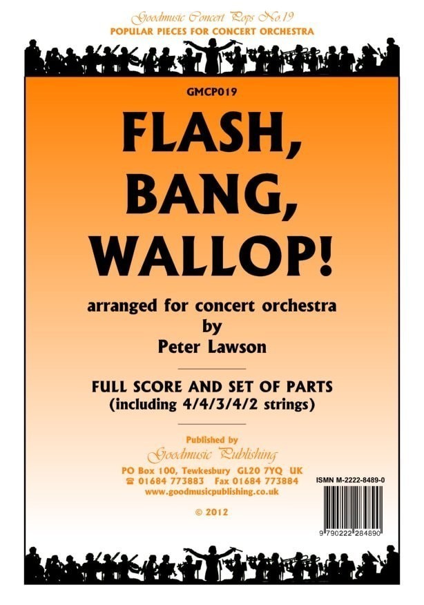 Heneker: Flash Bang Wallop arr.Lawson Orchestral Set published by ...