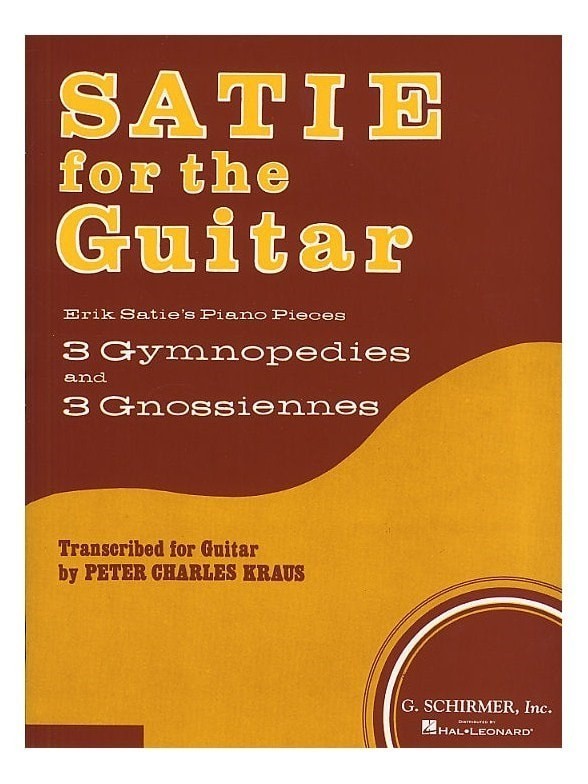Forwoods Scorestore Satie Satie For The Guitar Published By Schirmer