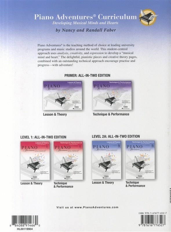 Piano Adventures All-In-Two: Lesson & Theory Level 2A | Forwoods ScoreStore