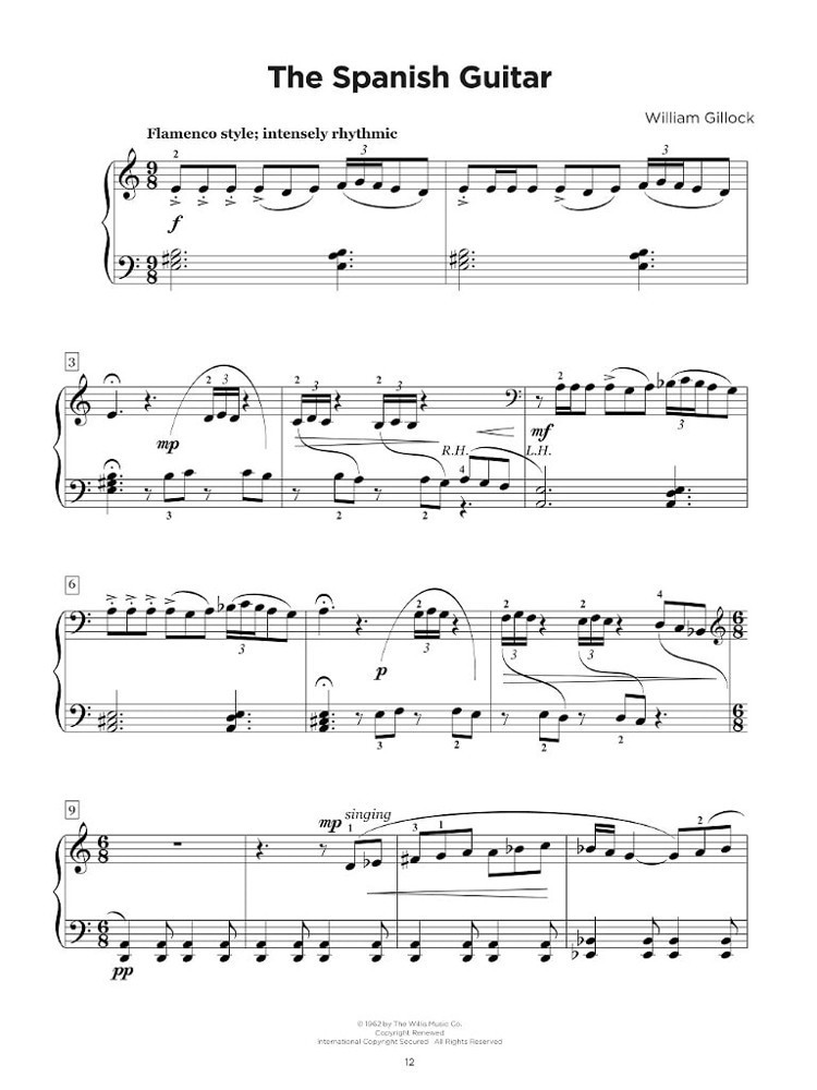 Graded Gillock: Grade 3 - 4 for Piano published by Willis | Forwoods ...