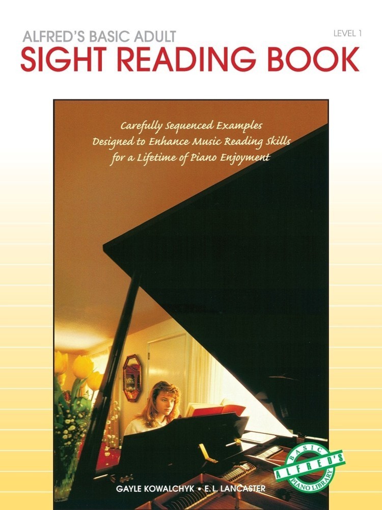 Forwoods Scorestore Alfreds Basic Adult Piano Course Sight Reading