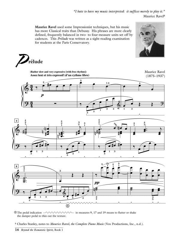 Forwoods Scorestore Beyond The Romantic Spirit 1 For Piano Published