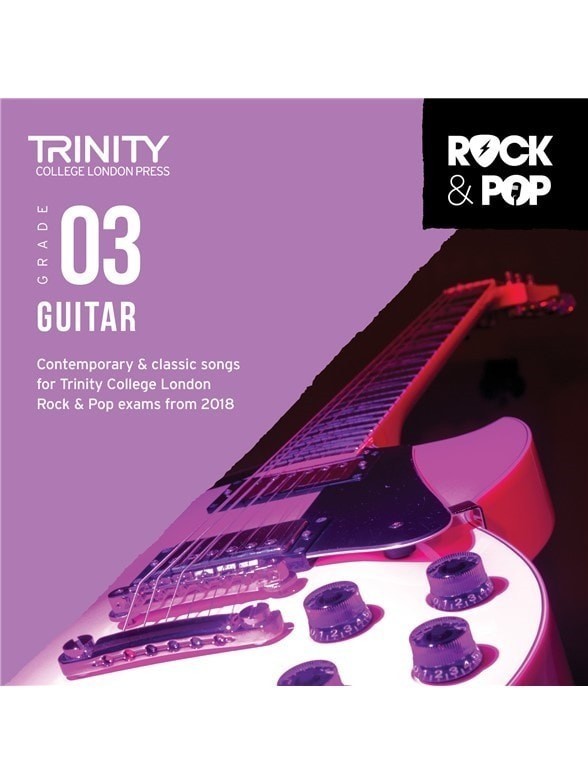 Trinity Rock & Pop Guitar Grade 3 From 2018 (CD ONLY) | Forwoods ScoreStore