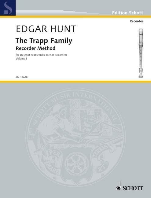 The Trapp Family Volume 1 for Recorder published by Schott | Forwoods ...