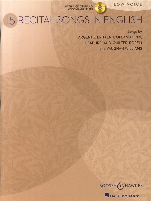 Forwoods ScoreStore 15 Recital Songs In English Low Voice Published By Boosey Hawkes forwoods-scorestore-15-recital-songs-in-english-low-voice-published-by-boosey-hawkes