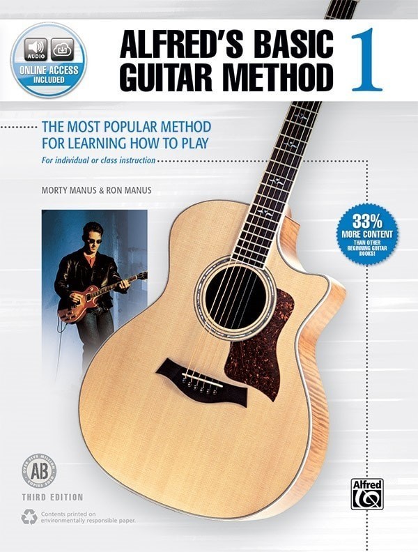 Alfred's Basic Guitar Method 1 (Book/Online Audio) | Forwoods ScoreStore