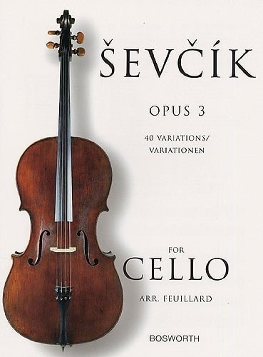 Sevcik: 40 Variations Opus 3 for Cello published by Bosworth | Forwoods ...