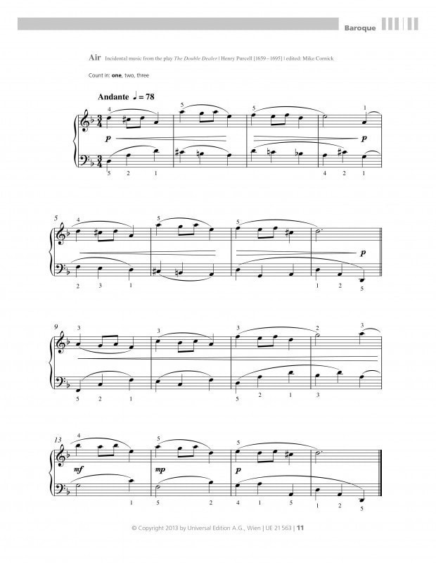 Piano Repertoire Book Level 1 published by Universal | Forwoods ScoreStore