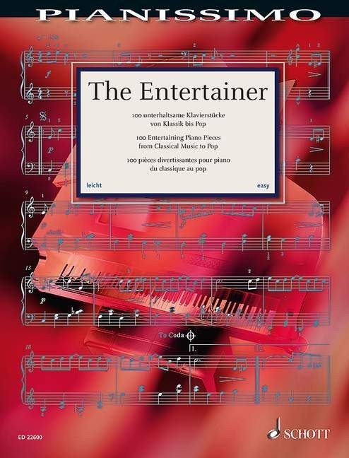Pianissimo: The Entertainer - 100 Entertaining Piano Pieces From ...
