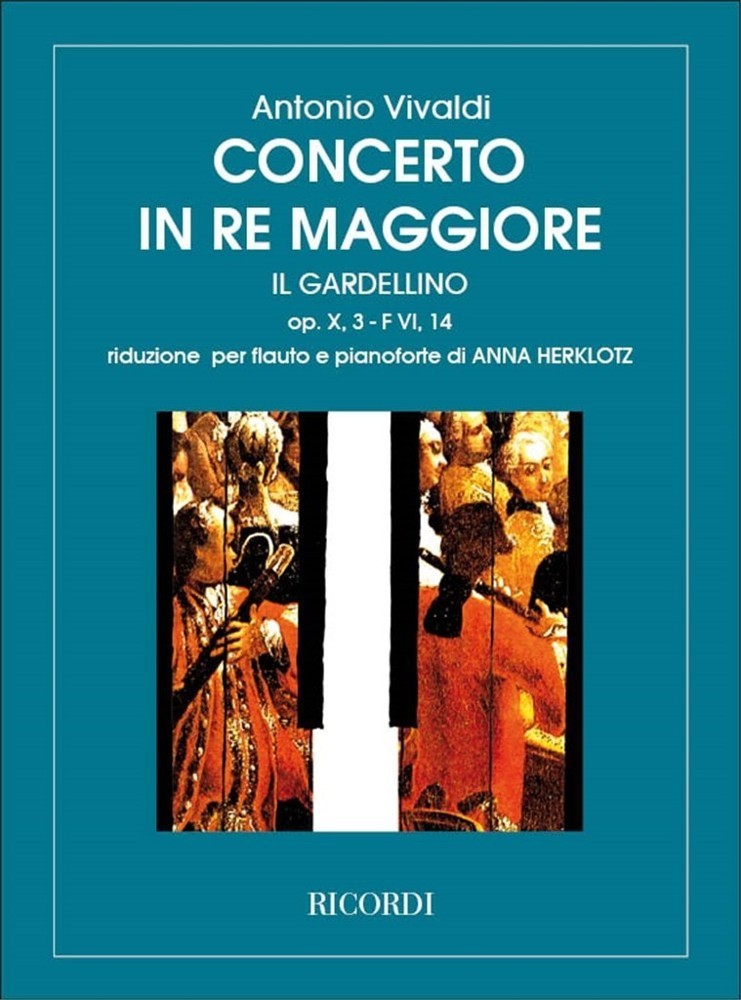 Vivaldi: Il Gardellino Concerto RV428 for Flute published by Ricordi ...