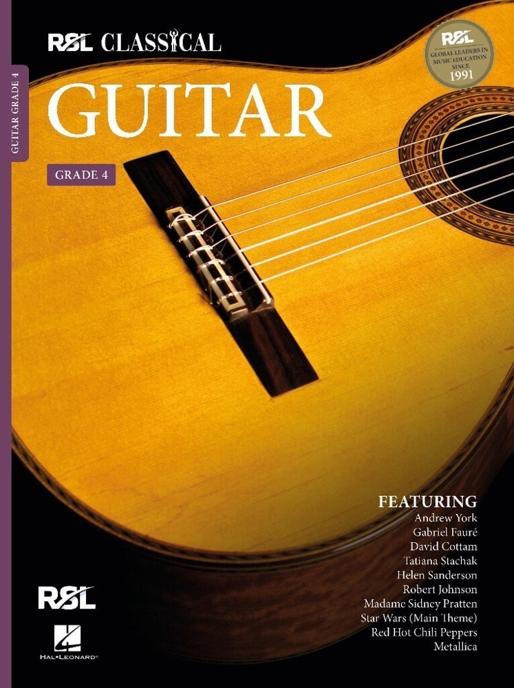 Forwoods Scorestore Rsl Classical Guitar Grade 4 From 2022