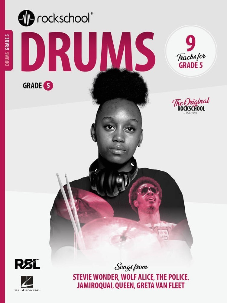 Forwoods ScoreStore | Rockschool: Drums Grade 5 from 2024 (Book/Audio)