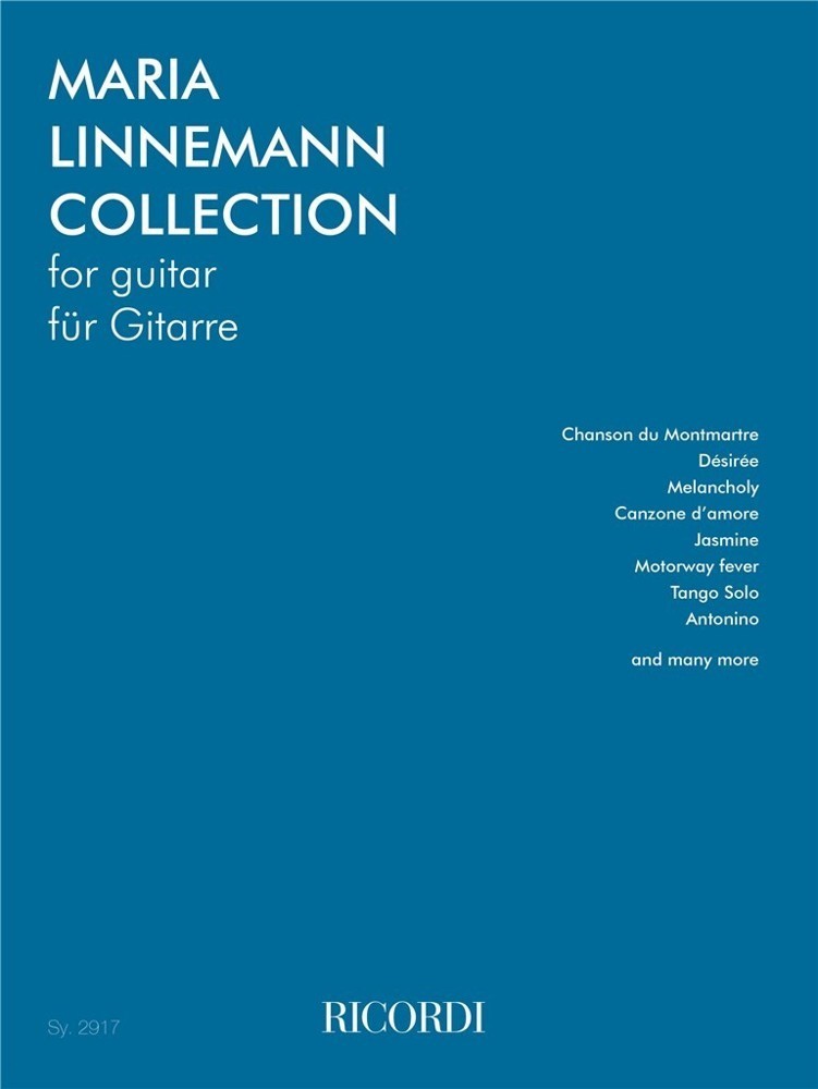 Maria Linnemann Collection for Guitar published by Ricordi | Forwoods ...