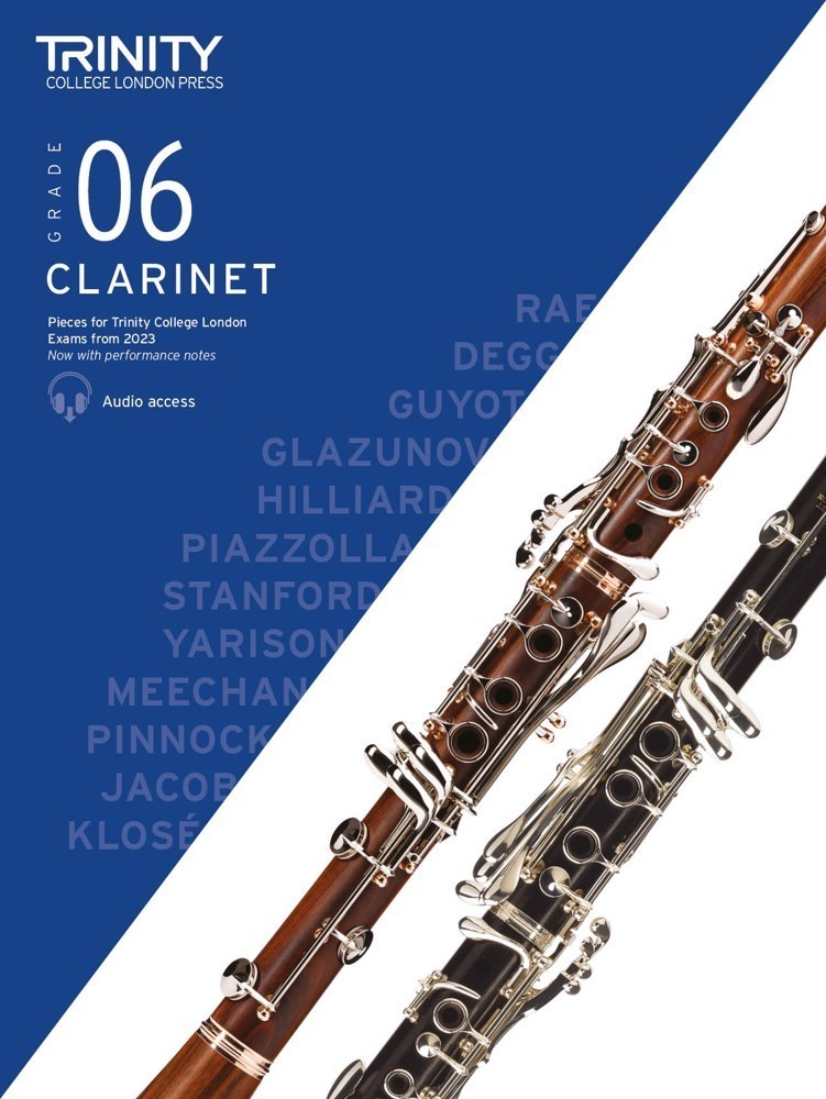 Forwoods Scorestore Trinity Clarinet Exam Pieces Grade 6 From 2023
