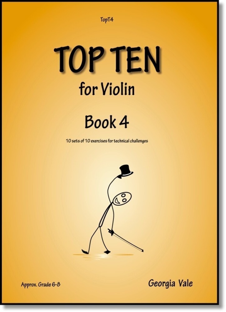 Forwoods Scorestore Vale Top Ten Book 4 For Violin Grade 6 8