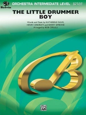 The Little Drummer Boy for Full Orchestra published by Alfred - Score ...