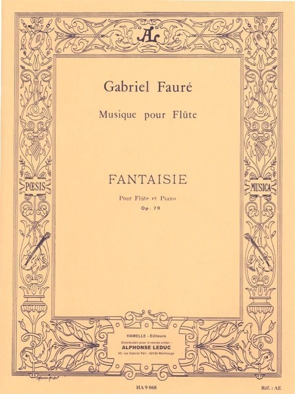 Forwoods Scorestore Faure Fantasie Opus 79 For Flute Published By