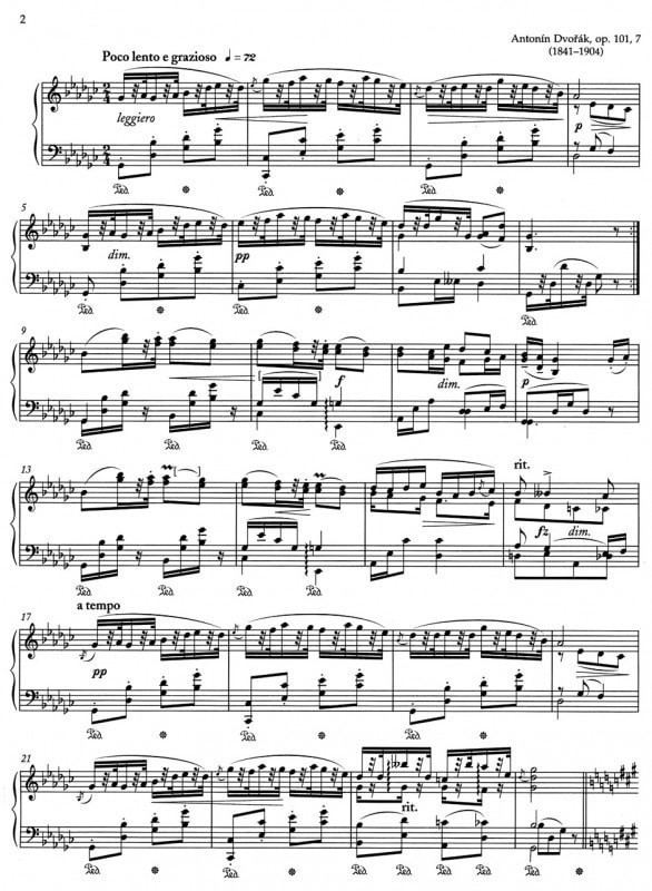 Dvorak: Humoresque in Gb Opus 101/7 published by Barenreiter | Forwoods ...