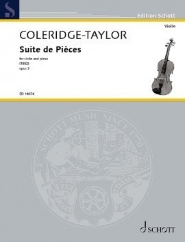 Coleridge-Taylor: Suite de Pièces for Violin published by Schott ...