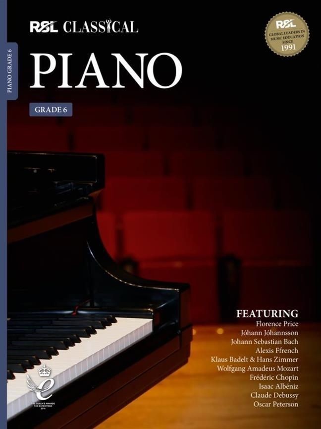 RSL Classical Piano Grade 6 from 2021 | Forwoods ScoreStore