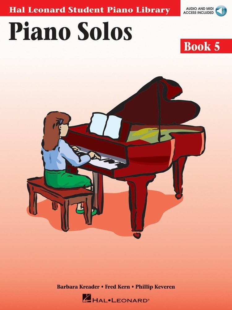 Hal Leonard Student Piano Library: Piano Solos Level 5 (Book/Online ...