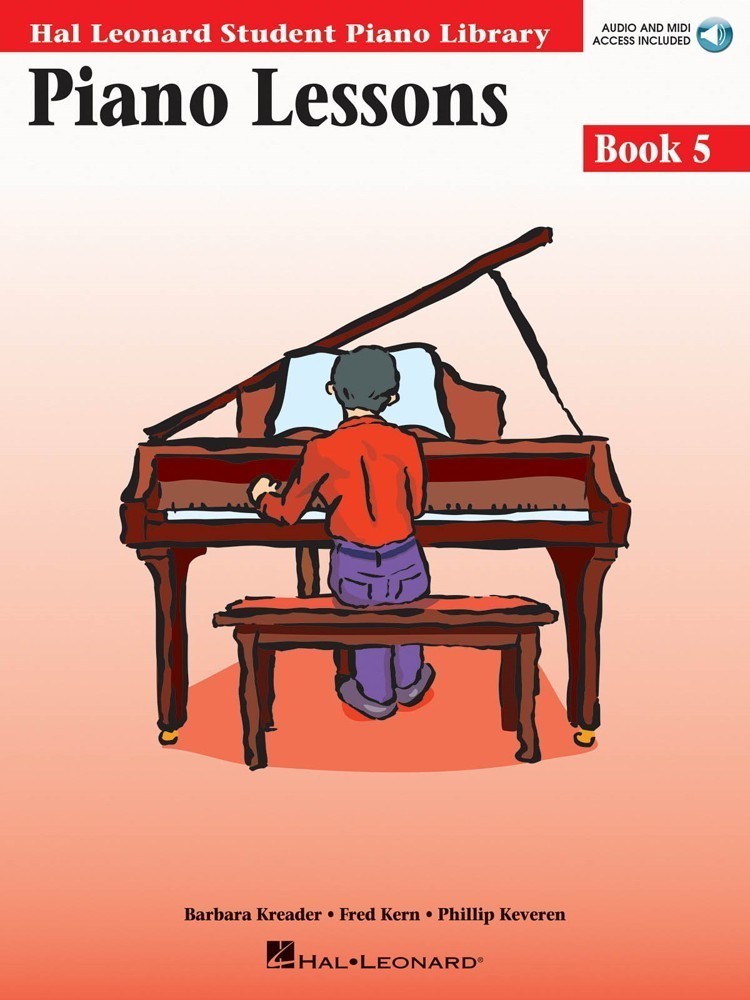 Hal Leonard Student Piano Library: Lessons 5 (Book/Online Audio ...