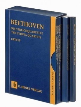 Beethoven: String Quartets (Complete) Study Score published by Henle ...