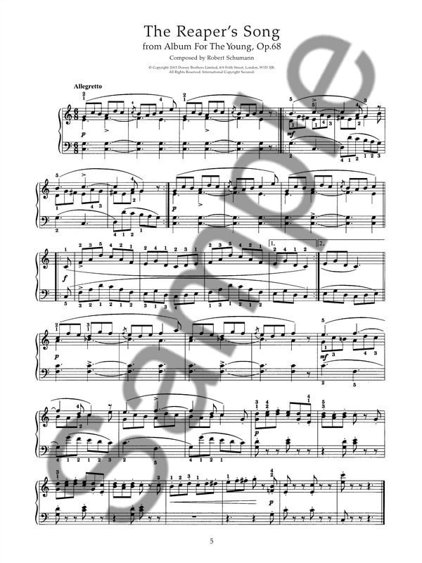Forwoods Scorestore The Essential Collection Schumann Gold For