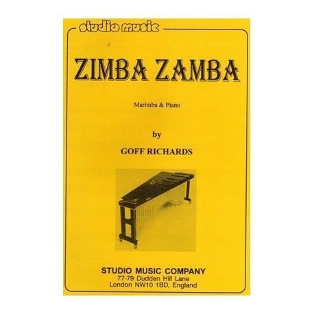 Richards: Zimba Zamba for Marimba published by Studio | Forwoods ScoreStore